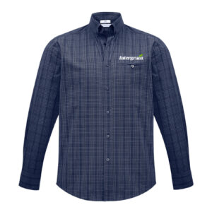 Mens Harper Shirt S820ML(Intergrain logo) | Cabots